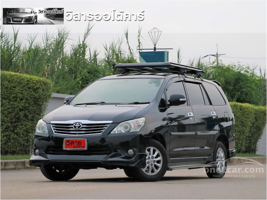 Toyota Innova 2013 V 2.0 in กรุงเทพและปริมณฑล Automatic Wagon สีดำ for ...