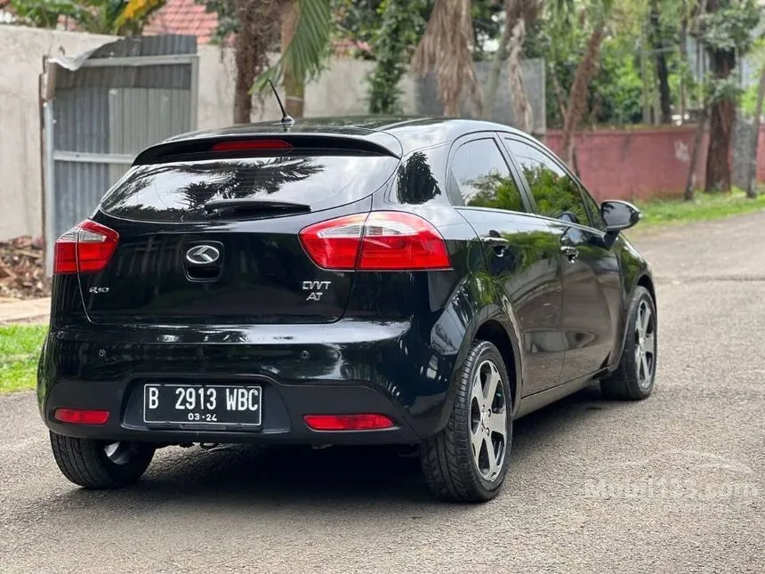 Jual Mobil KIA Rio 2013 1.4 di Banten Automatic Hatchback Hitam Rp 115. ...