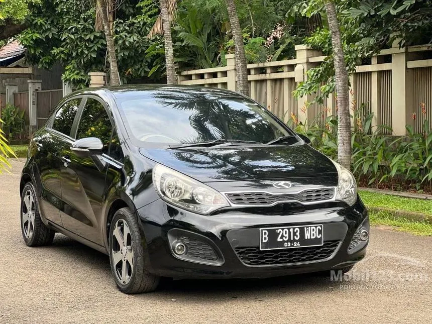 Jual Mobil KIA Rio 2013 1.4 di Banten Automatic Hatchback Hitam Rp 115. ...
