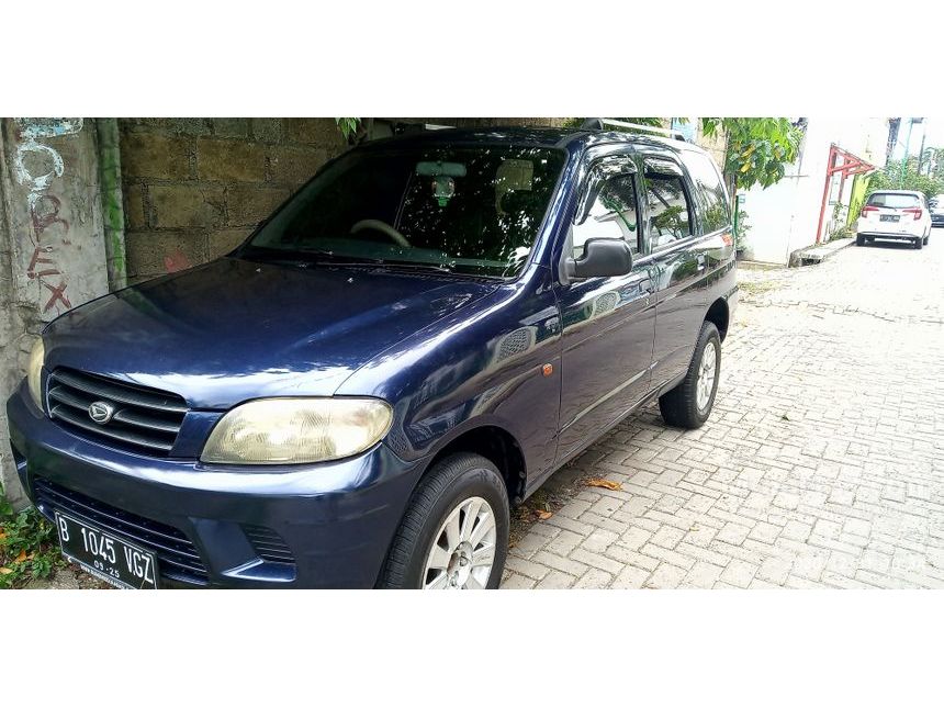 Jual Mobil Daihatsu Taruna 2002 FL 1.5 di Banten Manual SUV Biru Rp 49. ...