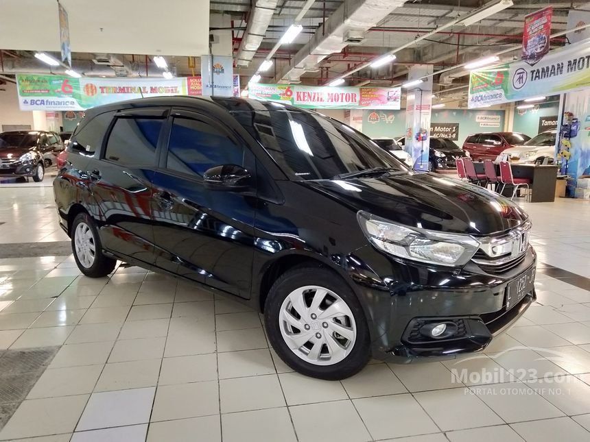 Jual Mobil Honda Mobilio 2017 E 1.5 di Jawa Timur Automatic MPV Hitam ...