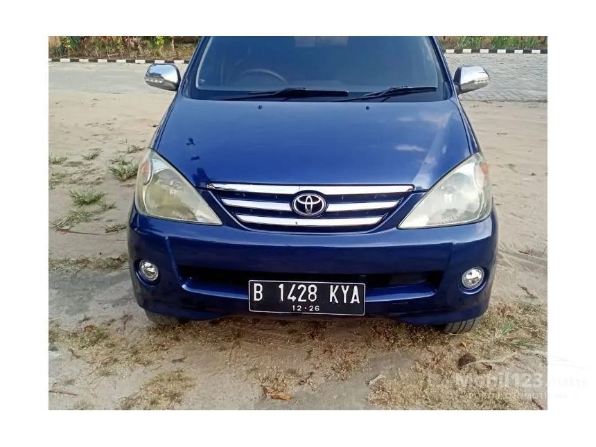 Jual Mobil Toyota Avanza 2005 G 1.3 di Sumatera Selatan Manual MPV Biru ...