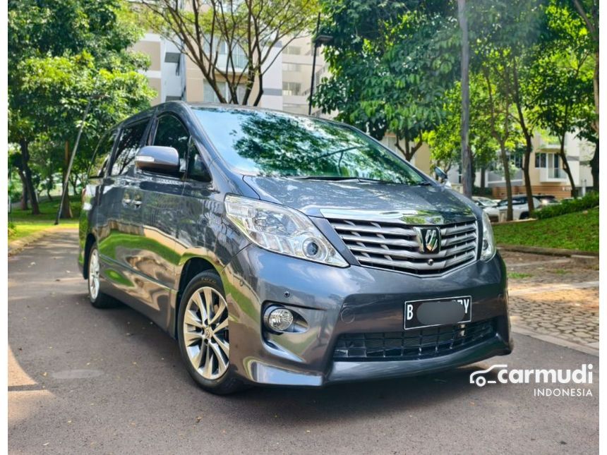 Toyota Alphard 2011 S 2.4 in DKI Jakarta Automatic MPV Grey for Rp 209. ...
