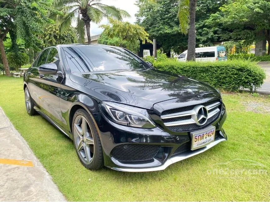 2015 Mercedes-Benz C300 2.1 W205 (ปี 14-22) Blue TEC HYBRID AMG Dynamic ...