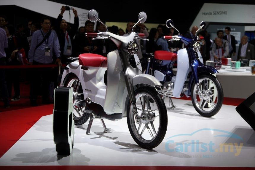 Tokyo 2015: Honda Reinvents Its Iconic Super Cub And Unveils The EV-Cub Concept - 所有资讯 | Carlist.my