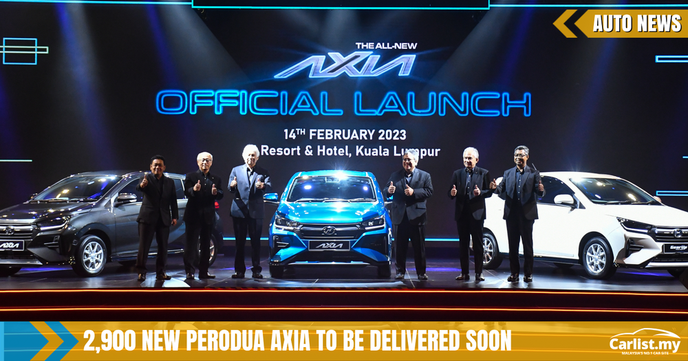 Around 2,900 new Perodua Axia models to be delivered soon - Auto News ...