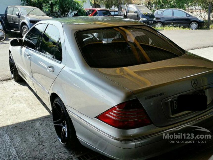 Jual Mobil Mercedes-Benz S280 2004 W220 2.8 di DKI Jakarta Automatic Sedan Silver Rp 149.000.000 ...