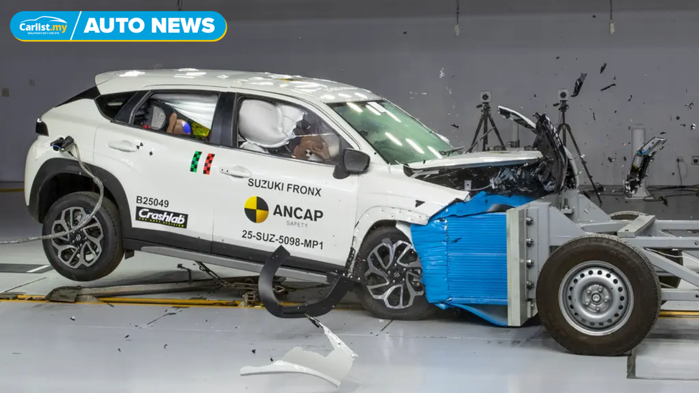 Sales for Suzuki Fronx paused in Australia after scoring just 1 star in ...