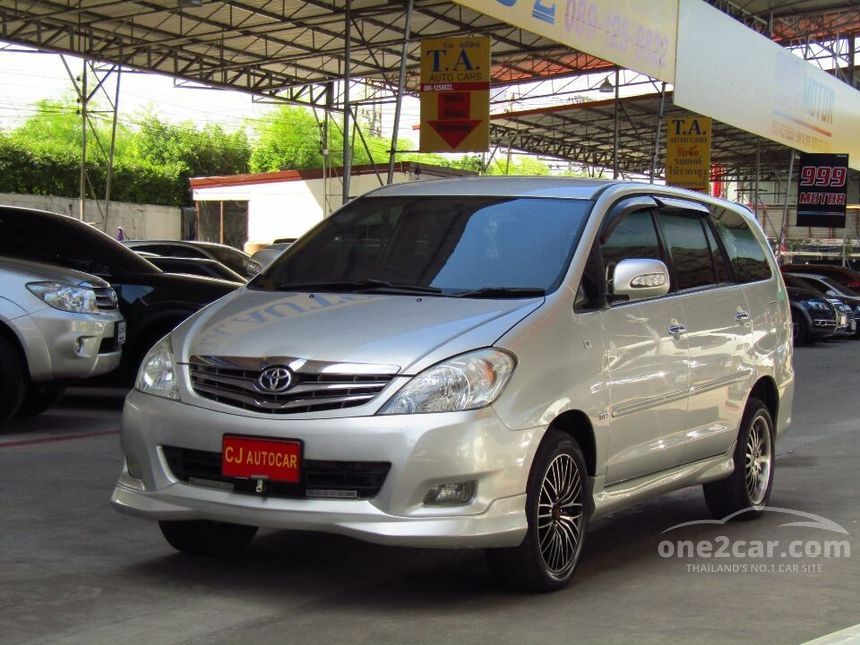 Toyota Innova 2010 V 2.0 in กรุงเทพและปริมณฑล Automatic Wagon สีเงิน ...
