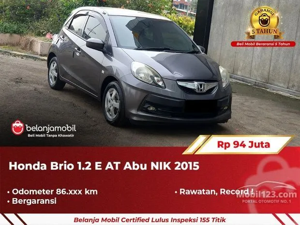 Jual Honda Brio Bekas 2015 di Indonesia Harga Murah, Kondisi Terbaik | Mobil123
