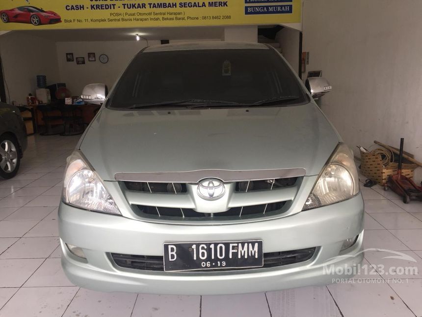 Jual Mobil Toyota Kijang Innova 2005 V 2.0 di Jawa Barat Automatic MPV ...