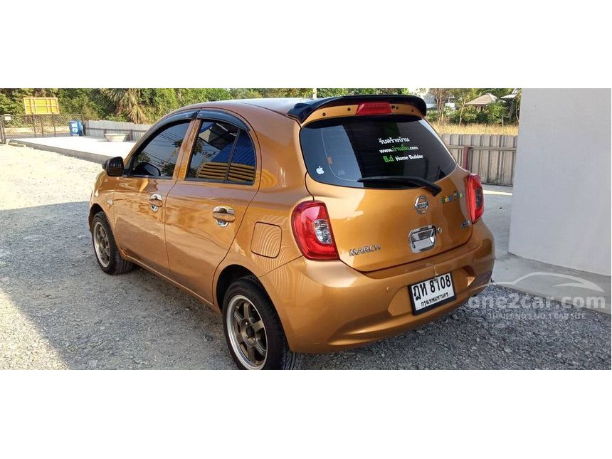 Nissan March 2010 E 1.2 in กรุงเทพและปริมณฑล Automatic Hatchback สีส้ม ...