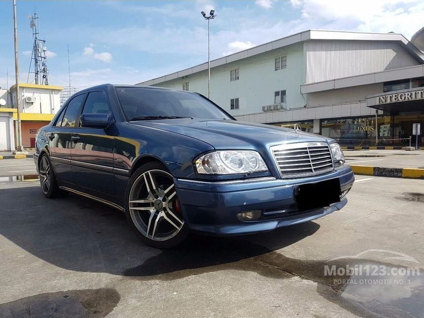Jual Mobil Mercedes-Benz C180 1995 1.8 di DKI Jakarta Manual Sedan Biru ...