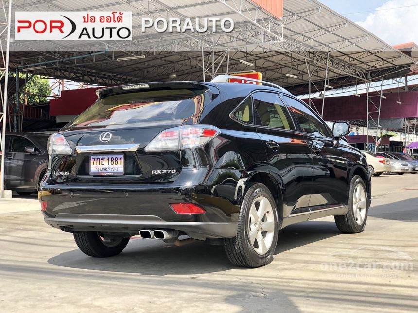 Lexus RX270 2012 Luxury 2.7 in กรุงเทพและปริมณฑล Automatic SUV สีดำ for ...
