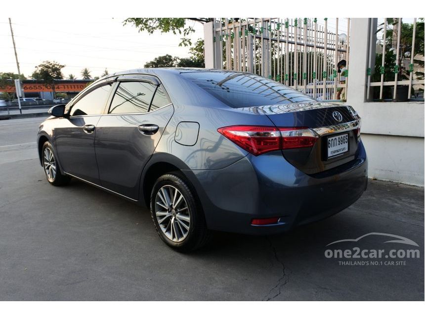 Toyota Corolla Altis 2017 G 1.6 in กรุงเทพและปริมณฑล Automatic Sedan สี ...
