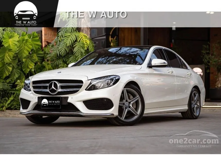 2018 Mercedes-Benz C300 2.1 W205 (ปี 14-22) Blue TEC HYBRID AMG Dynamic ...
