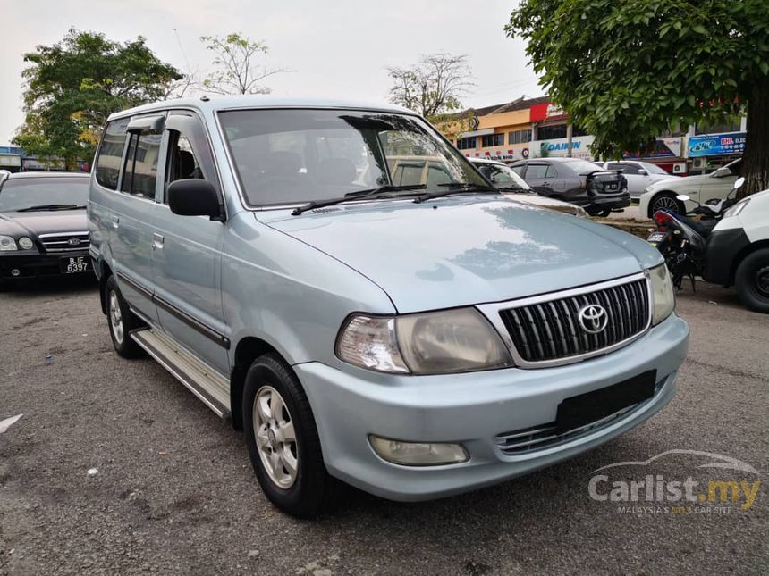 Toyota Unser 2004 GLi 1.8 in Johor Automatic MPV Silver for RM 14,800 ...