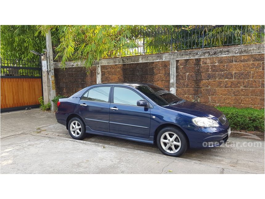 Toyota Corolla Altis 2003 E 1.6 in กรุงเทพและปริมณฑล Automatic Sedan สี ...