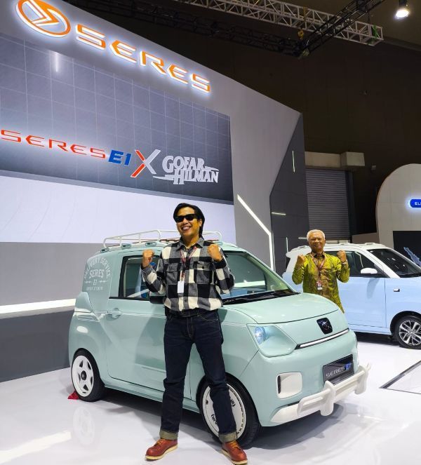 Detail Modifikasi Seres E1 X Gofar Hilman di IIMS 2025, Sentuhan Unik ...