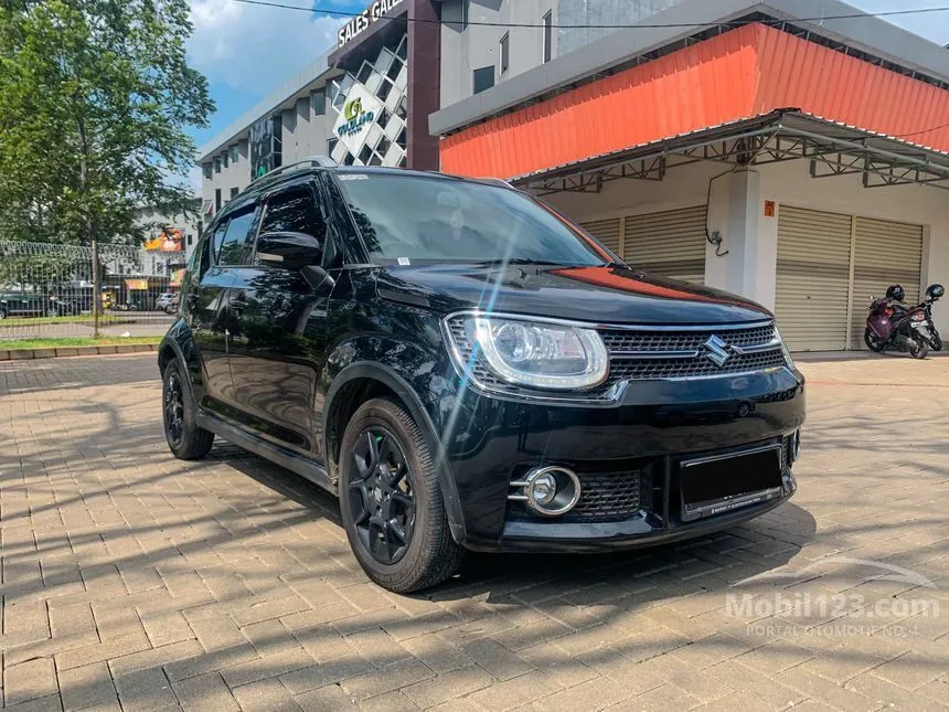Jual Mobil Suzuki Ignis 2017 GX 1.2 di Banten Manual Hatchback Hitam Rp ...