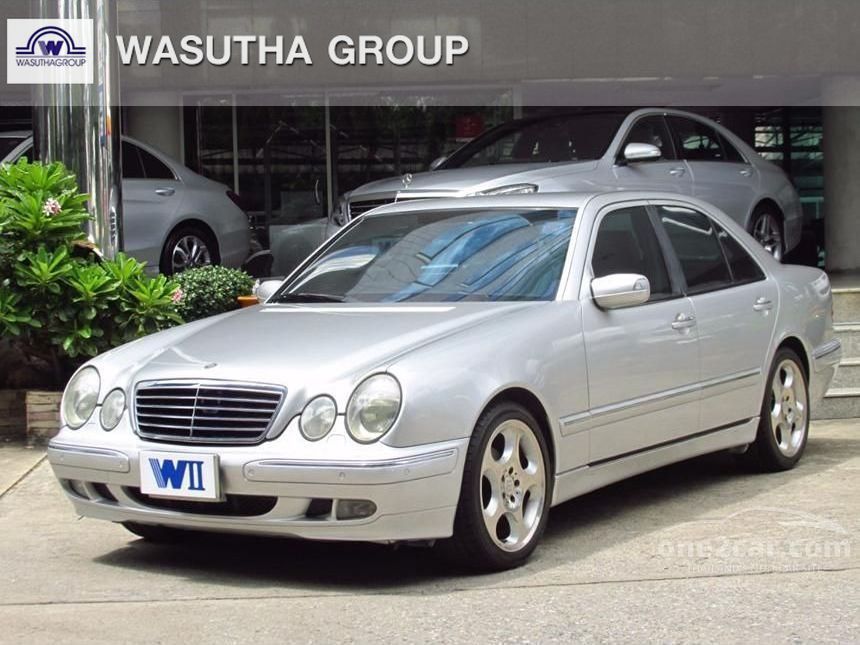 Mercedes-Benz E240 2001 W210 (ปี 95-03) Avantgarde 2.6 เกียร์อัตโนมัติ สีเงิน | One2car.com ...