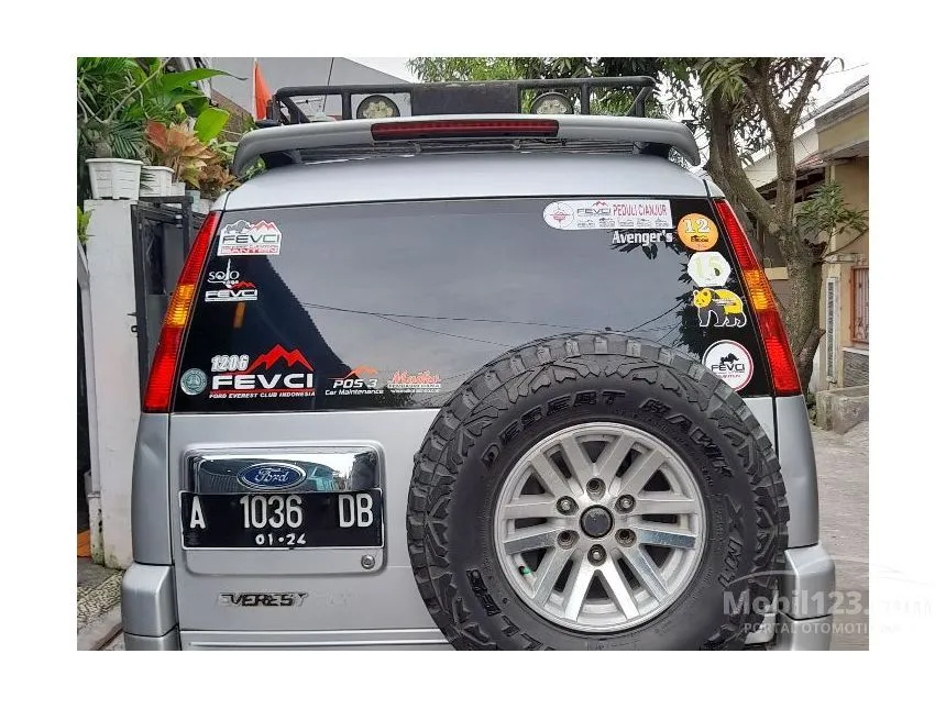 Jual Mobil Ford Everest 2006 XLT 2.5 di Banten Manual SUV Silver Rp 135 ...