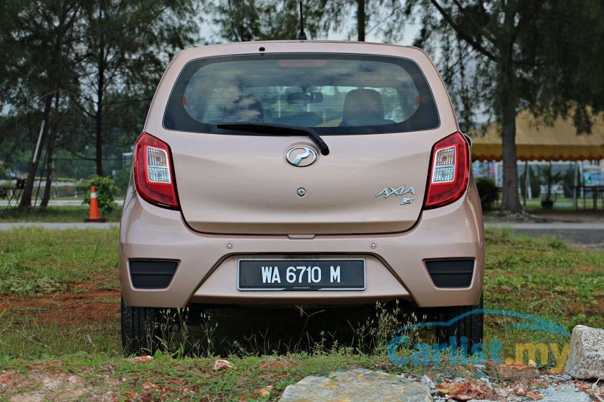 2015 Perodua Axia Standard G Full Review - Foot Soldier Of Small ...