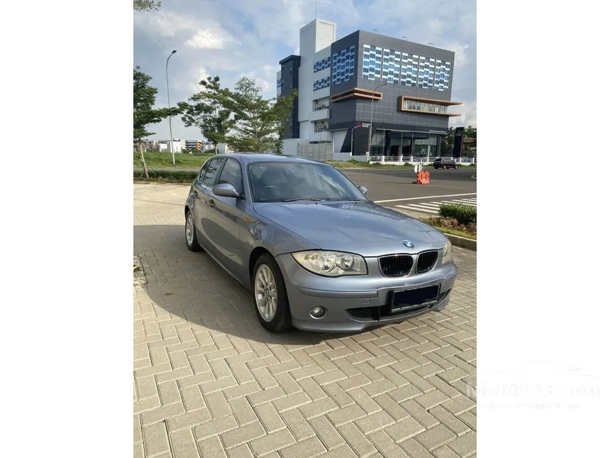 Jual Mobil BMW 120i 2005 Steptronic 2.0 di DKI Jakarta Automatic Hatchback Biru Rp 160.000.000 ...