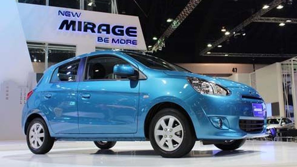 Mitsubishi Mirage ควง Lancer EX Cerulean Blue อวดโฉม พร้อมโปรโมชั่นใน ...