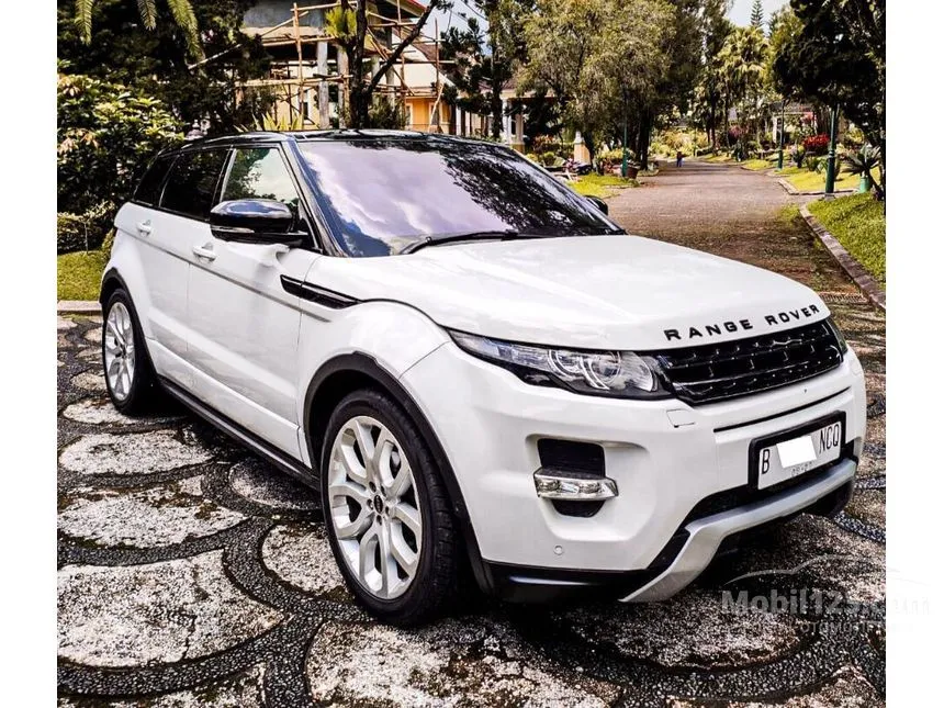 Jual Mobil Land Rover Range Rover Evoque 2012 Pure SD4 2.2 di DKI Jakarta Automatic SUV Putih Rp ...