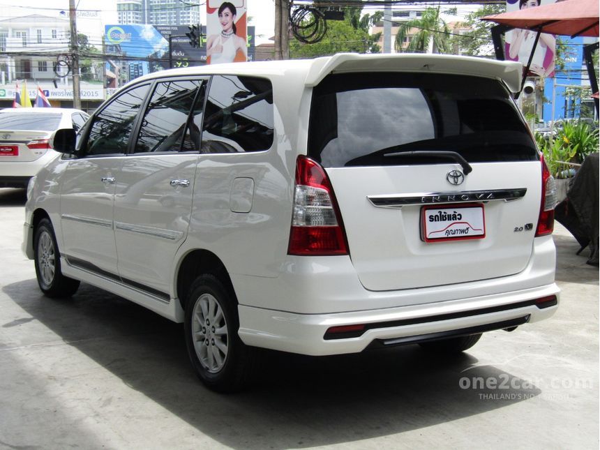 Toyota Innova 2015 V 2.0 in ภาคใต้ Automatic Wagon สีขาว for 599,000 ...