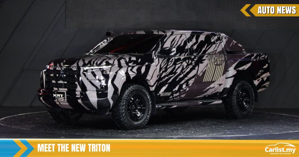 2023 BMS: Mitsubishi unveils Triton-based XRT Concept in Bangkok - Auto ...