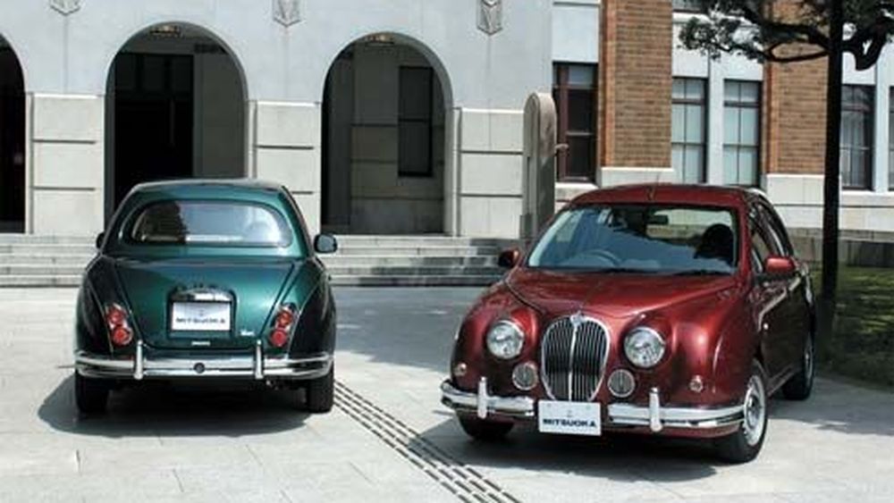 Mitsuoka Viewt คลาสสิคในแบบ Jaguar Mark II ใช้พื้นฐานของ Nissan Micra ...
