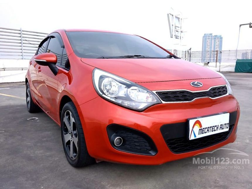 Jual Mobil KIA Rio 2013 UB 1.4 di DKI Jakarta Automatic Hatchback Merah ...