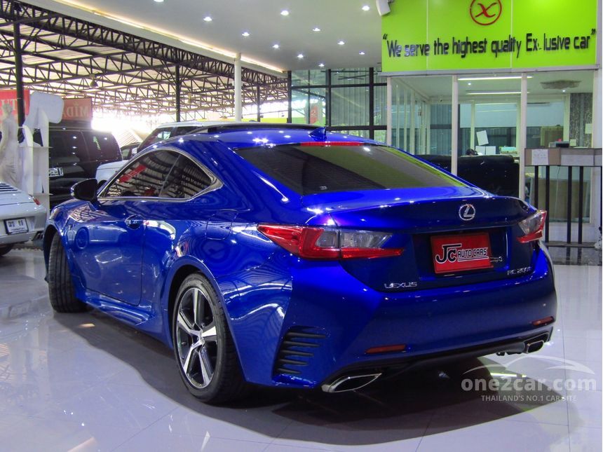 Lexus RC200t 2018 F-Sport 2.0 in กรุงเทพและปริมณฑล Automatic Coupe สี ...