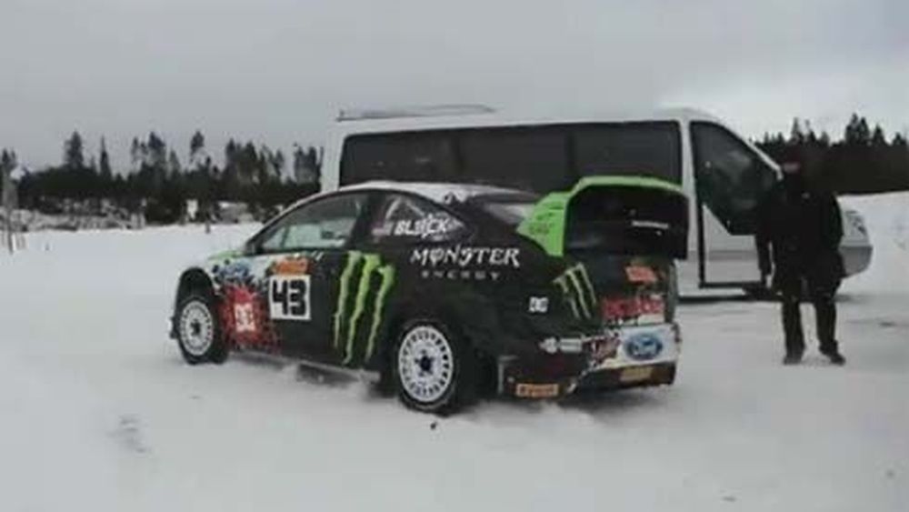 Ken Block ควบ Ford Focus RS WRC ร่วมทดสอบยางรุ่นใหม่ของ Pirelli พร้อม ...