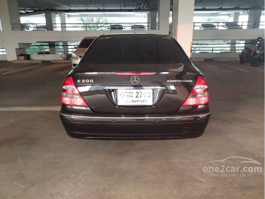 Mercedes-Benz E200 Kompressor 2004 Elegance 1.8 in กรุงเทพและปริมณฑล ...