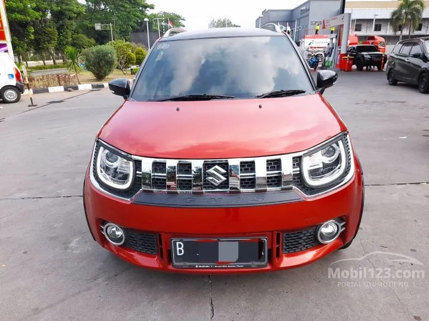 Jual Mobil Suzuki Ignis 2018 GX 1.2 di Banten Manual Hatchback Orange ...