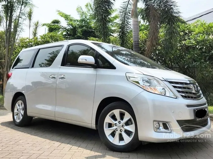 Jual Mobil Toyota Alphard 2012 V Q 3.5 di DKI Jakarta Automatic MPV Abu-abu Rp 315.000.000 ...