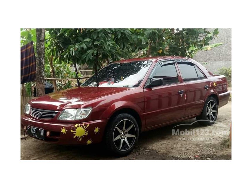 Jual Mobil Toyota Soluna 2001 GLi 1.5 di Jawa Barat Manual Sedan Marun ...