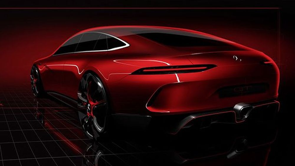 เผยทีเซอร์ Mercedes-AMG GT Concept อาจเป็นรถซีดานสมรรถนะสูงรุ่นใหม่ ...