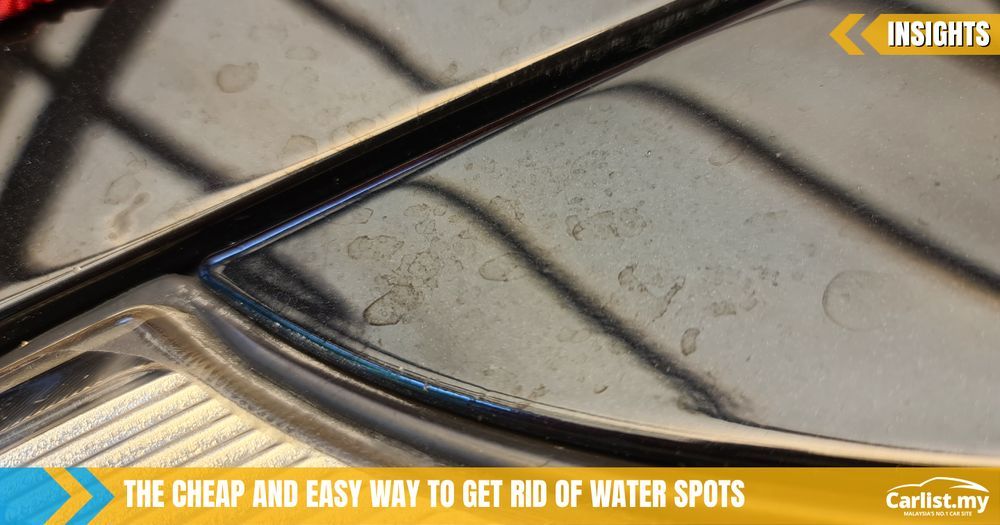 How To Get Rid Of Water Spots On A Car Without Spending Any Money ...