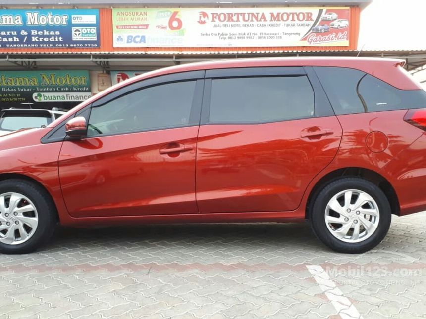Jual Mobil Honda Mobilio 2017 E 1.5 di Banten Automatic MPV Merah Rp ...