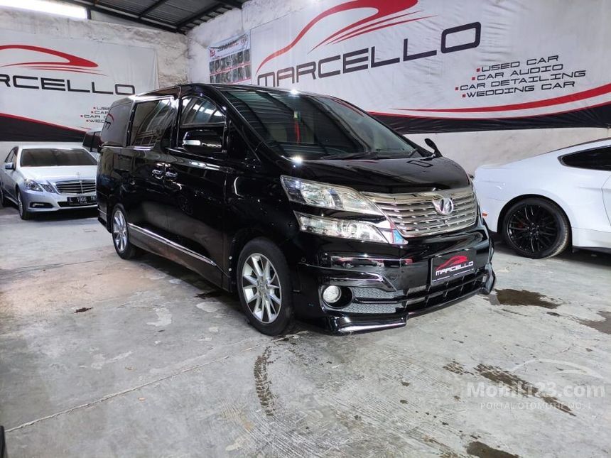 Jual Mobil Toyota Vellfire 2009 V 2.4 di Jawa Timur Automatic Van Wagon ...