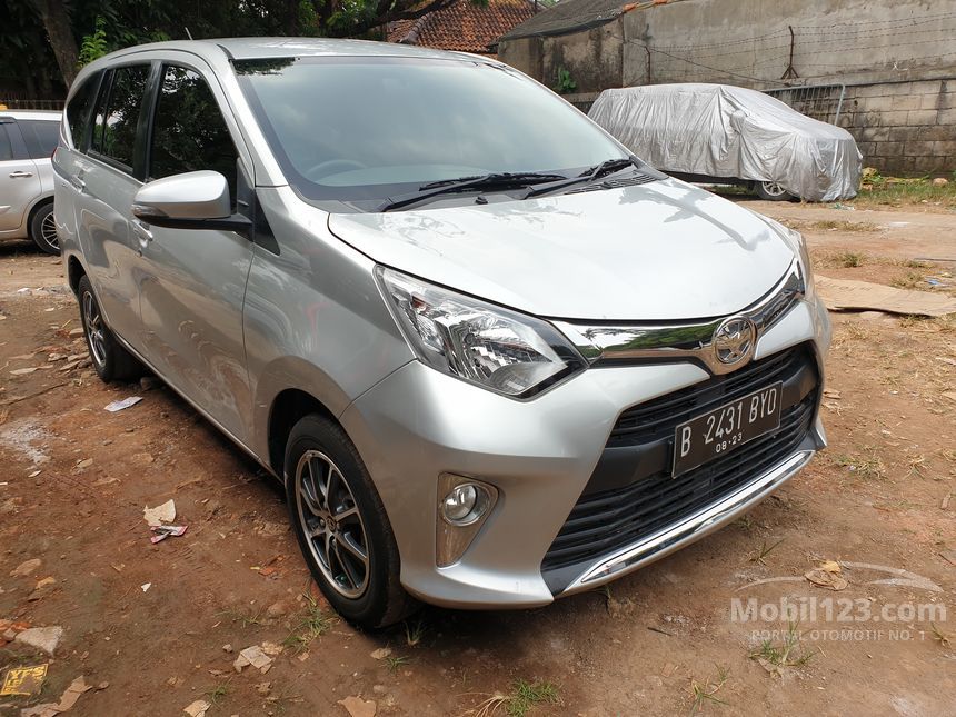 Jual Mobil Toyota Calya 2018 G 1.2 di DKI Jakarta Automatic MPV Silver ...