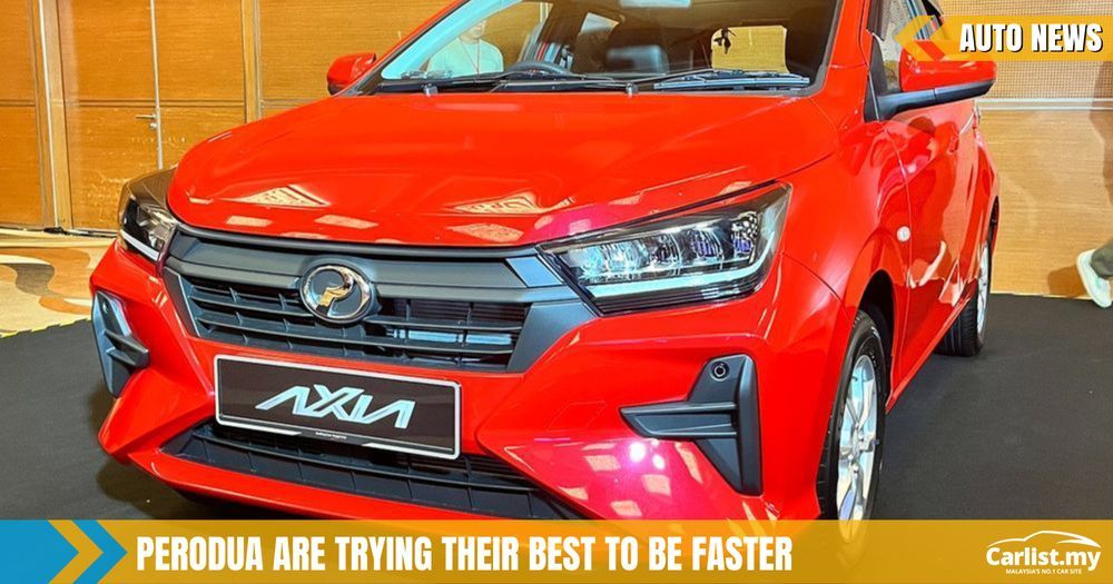 Perodua goes into overdrive, but there's still a waiting period ...