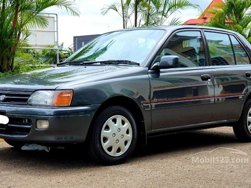 Jual Mobil Toyota Starlet 1993 1.3 di DKI Jakarta Manual Hatchback Abu ...