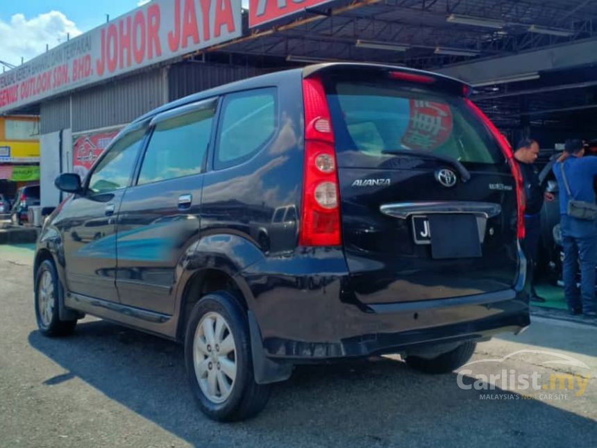 Toyota Avanza 2008 G 1.5 in Johor Automatic MPV Black for RM 21,800 ...