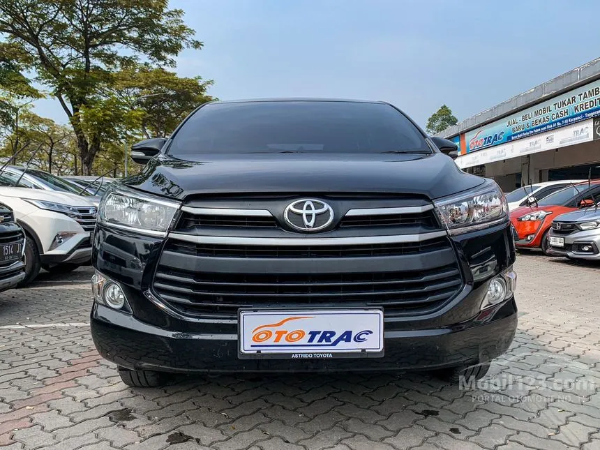 Jual Mobil Toyota Kijang Innova 2017 G 2.0 di Banten Manual MPV Hitam ...