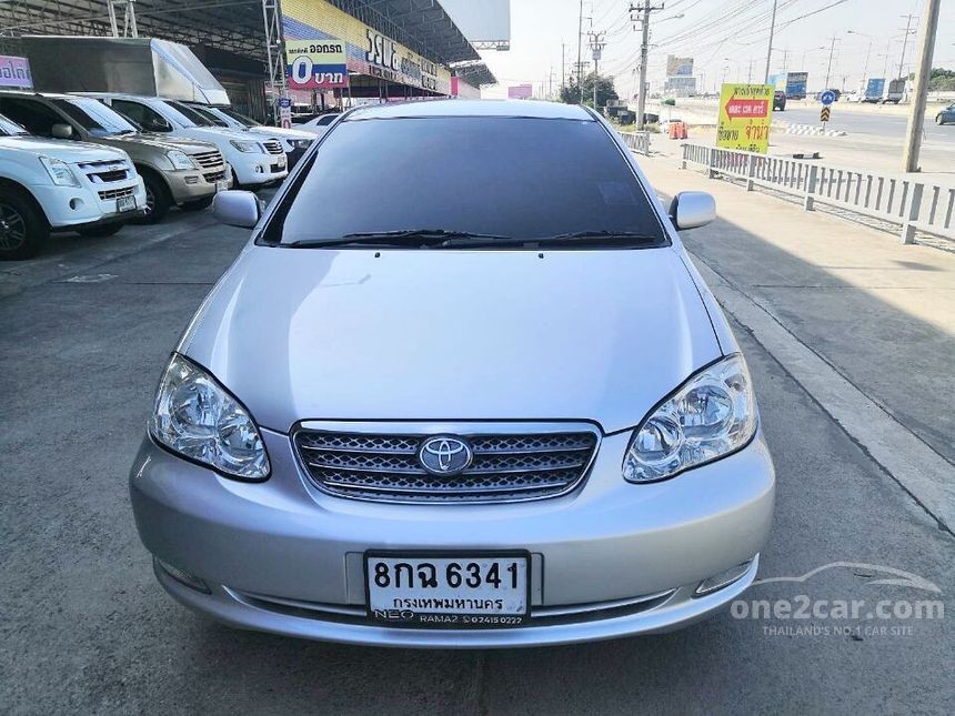 Toyota Corolla Altis 2003 E 1.6 in กรุงเทพและปริมณฑล Automatic Sedan สี ...